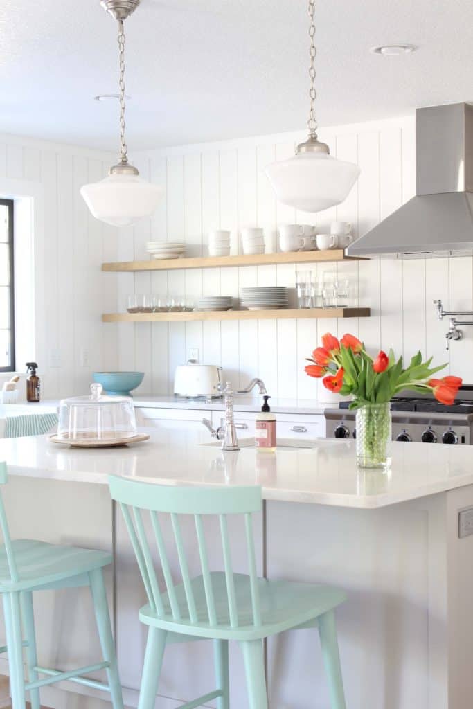 Scandinavian Farmhouse Kitchen Reveal - A Nod to Navy