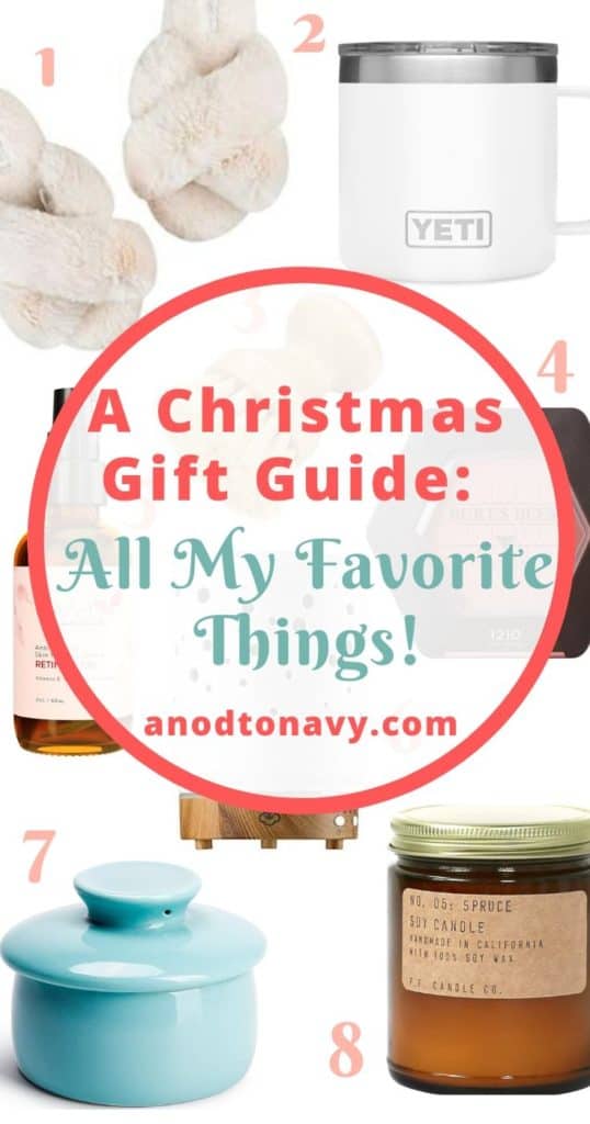 Christmas Gift Guide: My Favorite Things! - A Nod to Navy