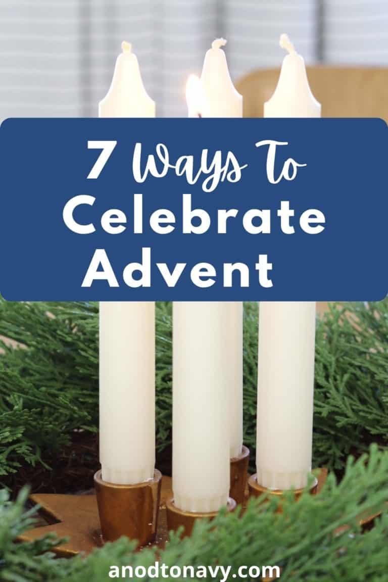 7 Ways To Celebrate The Advent Season - A Nod to Navy