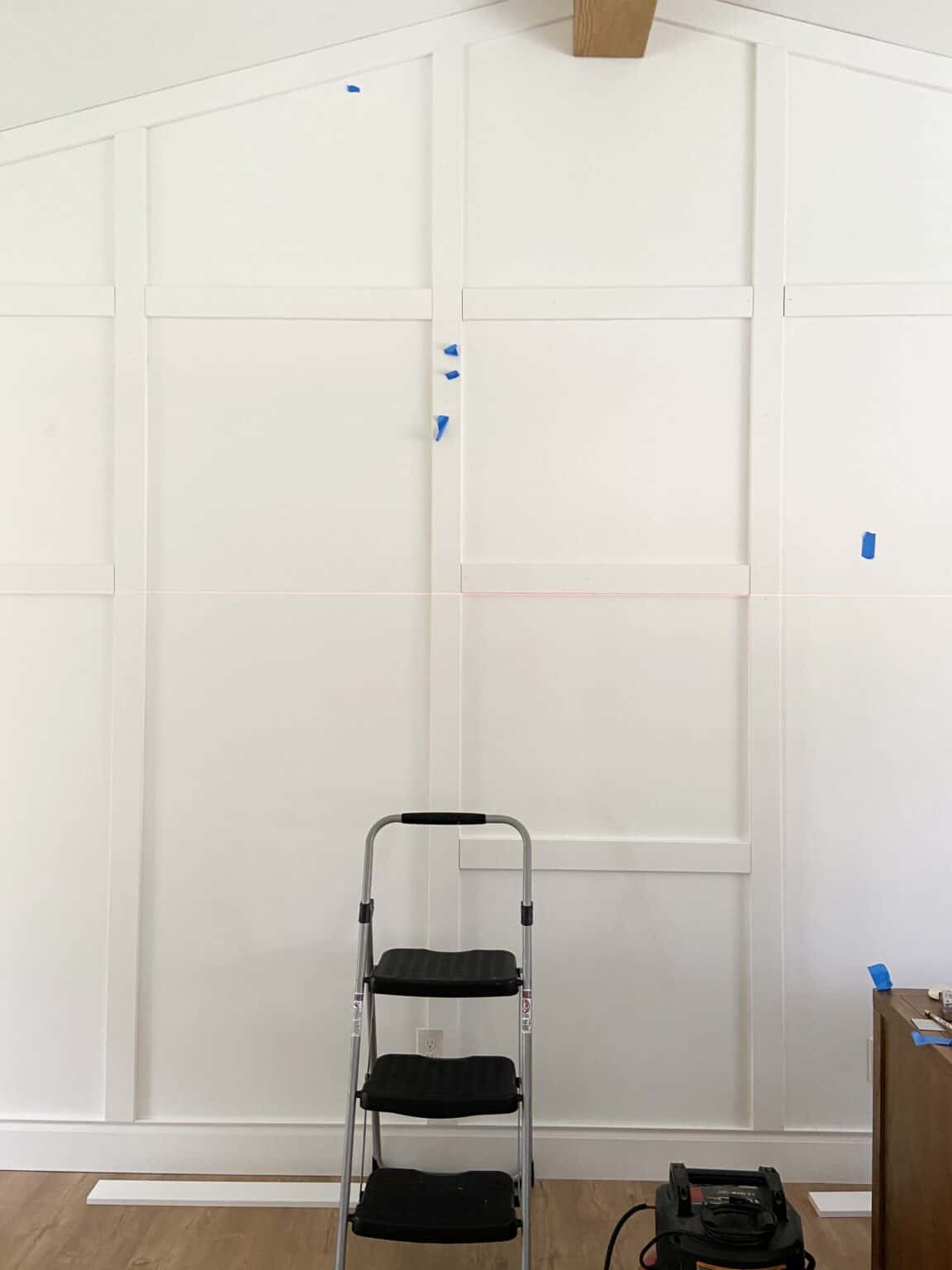 How To Install Box Trim Wall Moulding - A Nod to Navy